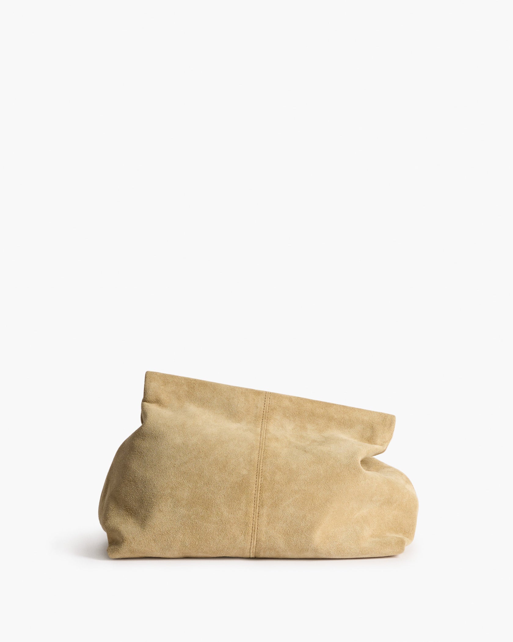 Clay Clutch Suede Sand Bag – Flattered