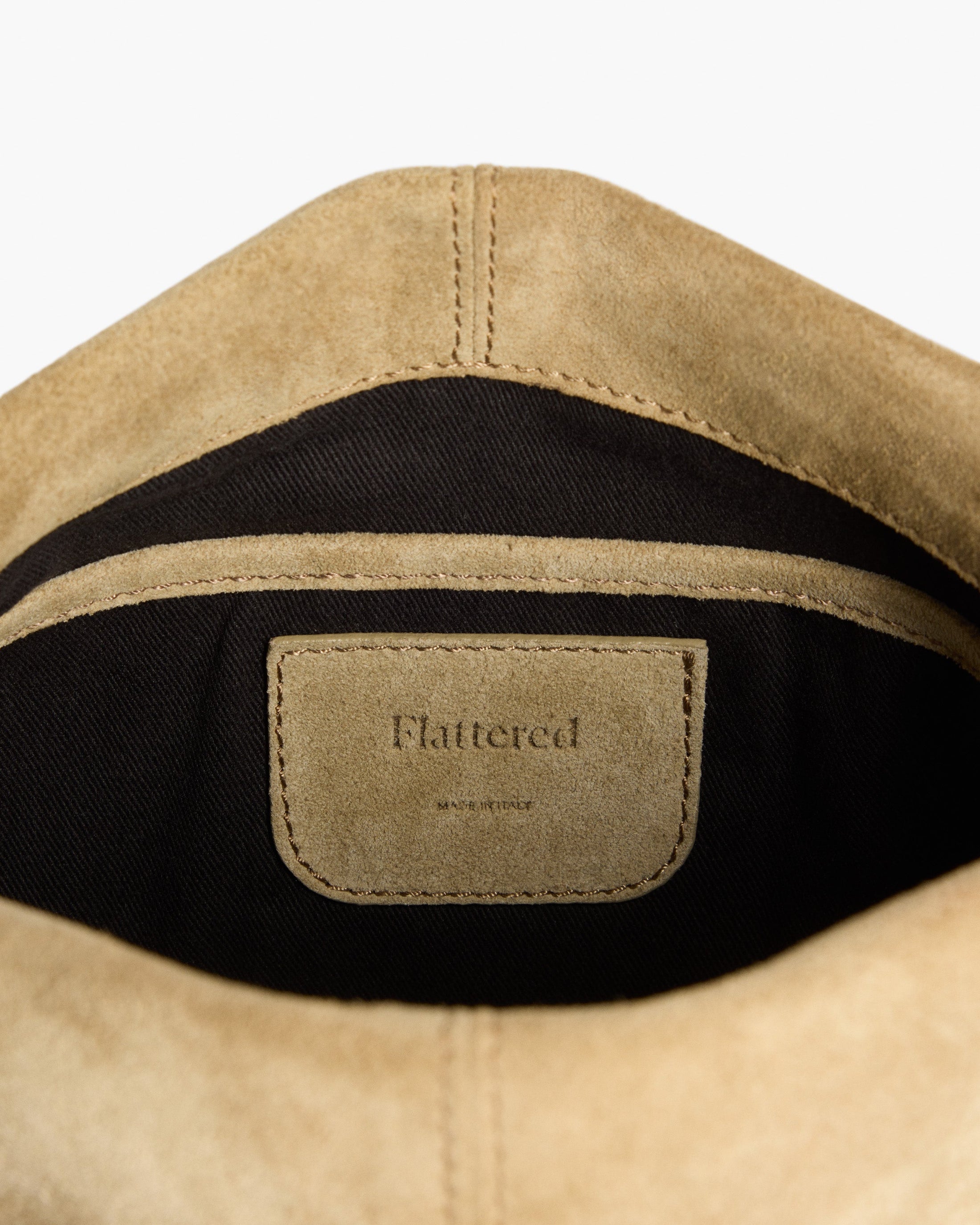 Clay Clutch Suede Sand Bag – Flattered