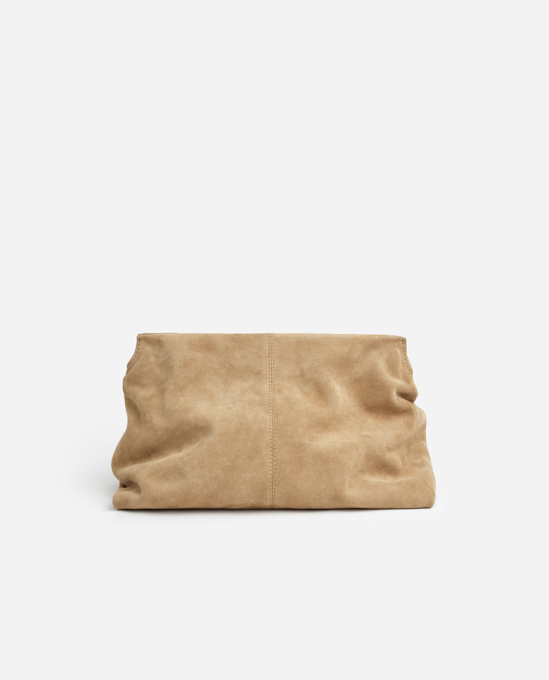 Clay Clutch Suede Sand – Flattered